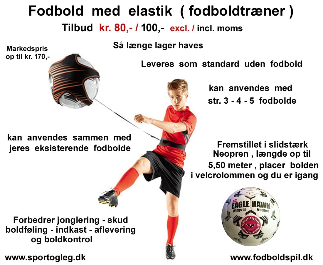 Fodbolde og tilbehør | - Se priser - BKH Sport og Leg i Rødovre