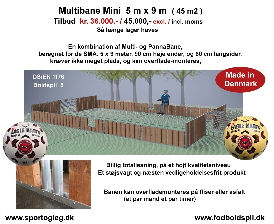Multibaner - Tilbud & priser - BKH Sport og Leg, Rødovre