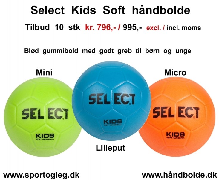 Select Håndbolde - Tilbud & priser - BKH Sport og Leg, Rødovre