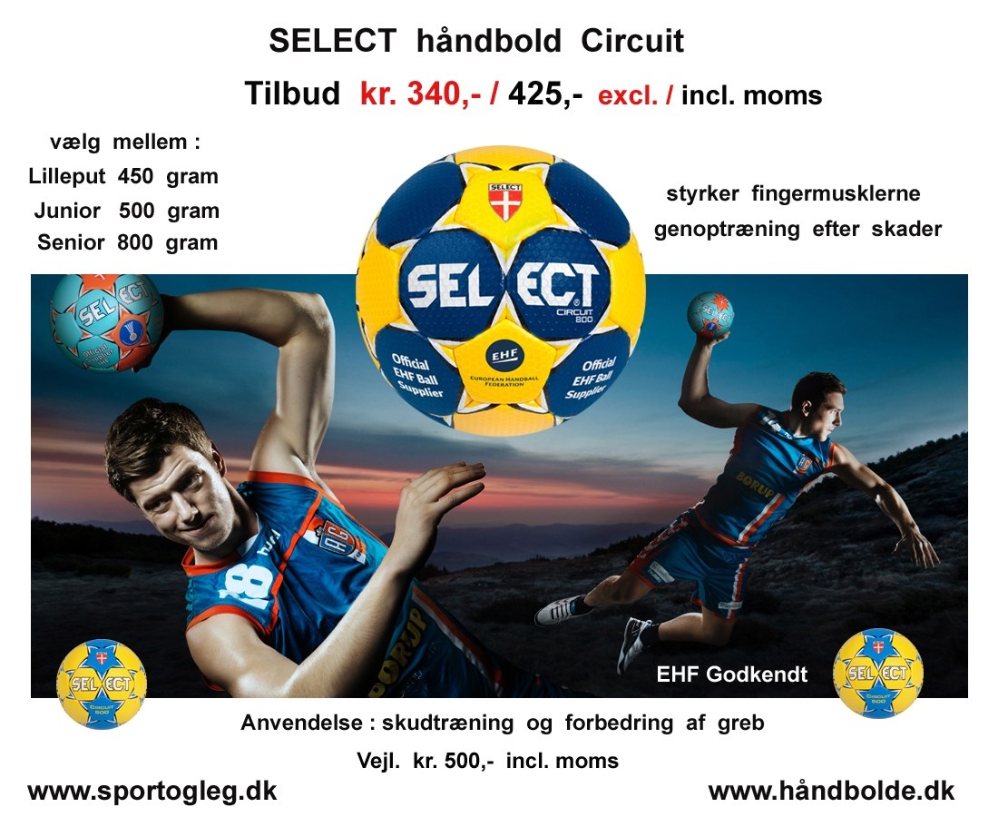 Select Håndbolde - Tilbud & priser - BKH Sport og Leg, Rødovre
